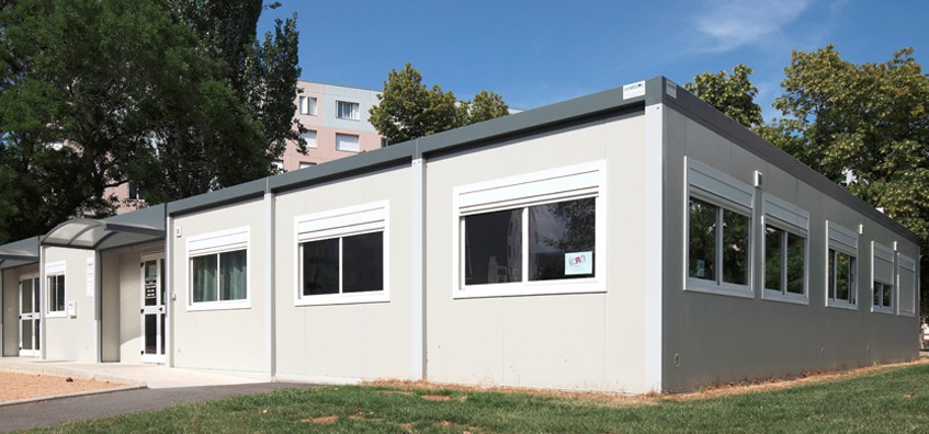 Architecture modulaire - bâtiment préfabriqué